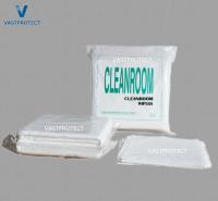 China 120GSM Lint Free 100% Polyester Microfiber Cleanroom Wipers for Optical Lens 9*9 inch for sale