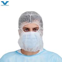 China Polypropylene Material Disposable Protective Balaclava for Food Processing Industry for sale