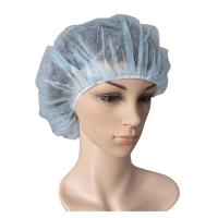 China Color Selection Yellow Round Cap For Doctor / Surgeon / Nurse / Worker In Dustfree Workshop for sale