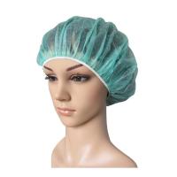 China Working Nurse Ponytail Mob Cap For Disposable Medical Scrubs And Surgical Procedures for sale