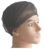China Free Sample Disposable Bouffant Hairnet Strip Clip Mob Cap for Dustproof Protection for sale