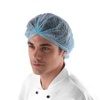 China Disposable Non-Woven PP Clip Strip Bouffant Doctor Nurse Mob Cap for Medical Surgical for sale