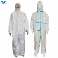 China Disposable Tyvek Type 5/6 Cat 3 Micro Porous Coverall Ideal for Hazardous Environments for sale