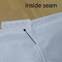 China Stock Uniform White Anti-Static Lightweight Disposable Visitor Lab Coat in 30GSM-50GSM for sale