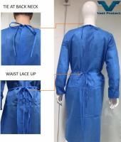 China VASTPROTECT-501 Hypo-Allergenic Isolation Gown Anti-Mildew Anti-Bacterial Waterproof for sale