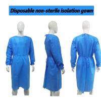 China Three AAMI Level1/2/3 Disposable Isolation Gown Breathable Non-Sterile Surgical Gown for sale