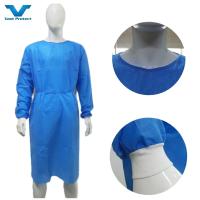 China En1149 Standard Antistatic SMS Nonwoven Fabric Disposable Waterproof Isolation Gown for sale