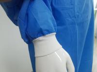 China En1149 Standard Antistatic SMS Nonwoven Fabric Disposable Waterproof Isolation Gown for sale