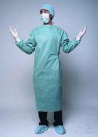 China Professional SMS Reinforced Disposable Isolation Gown for Medical Surgical Protection for sale