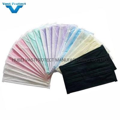 China White List 3 Ply Earloop Nonwoven PP Medical Protective Disposable Surgical Face Mask for sale