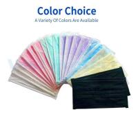 China VPT-Face mask 17.5x9.5cm Disposable Nonwoven Blue 3ply Protection Mask for Your for sale