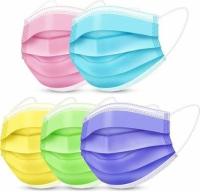 China Disposable 3-Ply Adult Face Mask with Elastic Earloops Protective Surgical Medical for sale