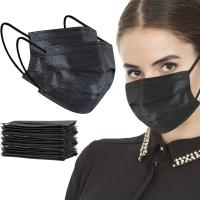 China Protective Surgical Disposable Face Mask Soft 3 Layer with Nose Clip Elastic Earloop for sale