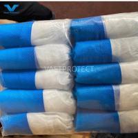 China PP CPE Anti-Slip Blue White Elastic VPT-Shoe Cover for Protection Disposable Protection for sale