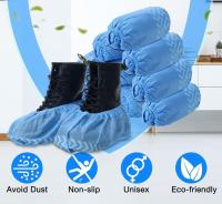 China Waterproof Disposable Boot Shoe Cover CE Certified Durable Non-Slip Non-Skid 2-30g for sale