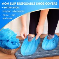 China Waterproof Disposable Boot Shoe Cover CE Certified Durable Non-Slip Non-Skid 2-30g for sale