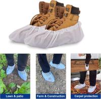 China 17*40cm Size Dustproof Non-Slip Disposable Booties Protector Cover for Protection for sale