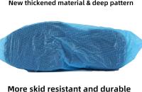 China Light-Weight 15*36cm PE CPE Shoe Cover for Dental Procedures Handmade or Machine-Made for sale