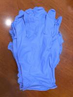 China White Black Pink Purple Green Blue Nitrile Examination Gloves with ASTM D3578 Standard for sale