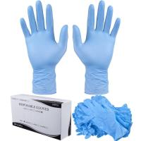 China Disposable Nitrile Examination Gloves for Industrial Safety 3.5-5.5 G Protection for sale