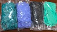 China 9 Inch Nitrile Examination Gloves Powder Free Standard 1999 2008 Length 9 prime prime for sale