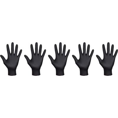 China 9 Prime Length Nitrile Exam Gloves S M L XL For Industrial Cleaning And Safety for sale