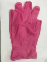 China 240mm Length Powder Free Non-Sterile Nitrile-Vinyl Blended Disposable Exam Gloves for sale