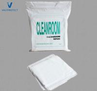 China Cleanroom Wiper VPT1009 Lint Free Polyester Industrial Antistatic LCD PCB Cleaning Cloth for sale