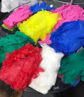 China Powder-Free Disposable Blue Vinyl Nitrile Gloves for Medical Examination and Cleaning for sale