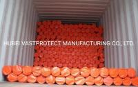 China 12 Prime Orange PE Tarpaulin Roll Waterproof Sun-Shade Durable And Heavy Duty Material for sale