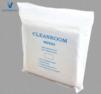 China VPT801 9*9 Inch Laser Sealed Edge Particle Free Lint Free Microfiber Cleanroom Wipers for sale