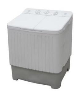 China 7kg twin tub washing machine for sale