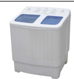 China 8kg twin tub washing machine for sale