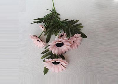 China Premium Artificial Flowers Collection - Realistic 8-Piece Set for Home & Office Decor for sale