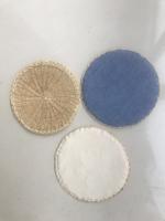 China Natural Straw Plaited Articles 40x60cm Handwoven Eco-Friendly Decorative Baskets for sale