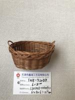 China Natural Straw Plaited Articles 40x60cm Handwoven Decorative Baskets for Home Storage for sale