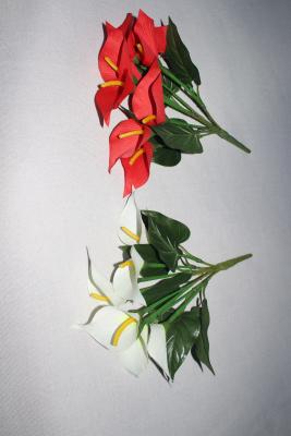 China Realistic Artificial Flowers Bulk Wholesale 12 Stems UV Resistant Faux Silk Floral Arrangements for sale