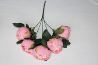 China Artificial Flowers UV Resistant Faux Silk Floral Arrangements for Home Decor 12 Stems for sale