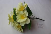 China Artificial Flowers UV Resistant Silk Rose Bouquet 12 Stems 60cm Tall for Home Wedding Decoration for sale
