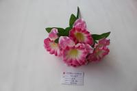 China Artificial Flowers UV Resistant Silk Rose Bouquet 12 Stems 60cm Tall for Home Wedding Decoration for sale