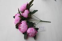 China Artificial Flowers 60cm Silk Rose Bouquet UV Resistant Faux Floral Arrangement for Home Wedding Decoration for sale