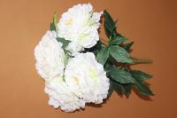 China Realistic Artificial Flowers Bulk Wholesale 12 Stems Per Bundle UV Resistant Faux Silk Floral Arrangements for sale