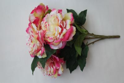 China Artificial Flowers Bulk Wholesale 12pcs Realistic Silk Floral Arrangements for Home Decor for sale