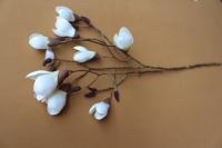 China Realistic Artificial Flowers Bulk Wholesale 12 Stems Per Bundle UV Resistant Faux Silk Floral Arrangements for sale