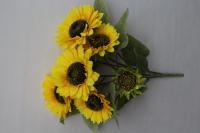 China Realistic Artificial Flowers Bulk Wholesale 30cm Tall UV Resistant Faux Floral Decor for sale