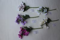 China Artificial Flowers UV Resistant Faux Silk Floral Arrangements for Home Decor 12 Stems for sale
