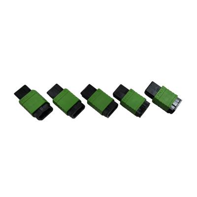 China 12 / 16 / 24 Cores Mpo Patch Cord Connector Multimode Optical Fiber  Connector for sale