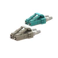 China Compact LC Fiber Optic Connector Dual Connections For High Density Networking for sale