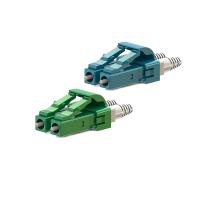China Compact LC Fiber Optic Connector Dual Connections For High Density Networking for sale