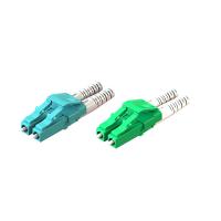 China Duplex LC Fiber Optic Connector Dual Connections For High Density Networking for sale